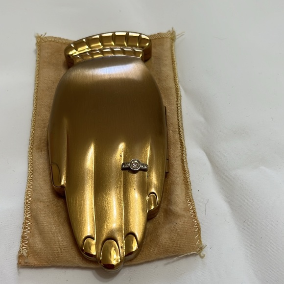 Volupte | Accessories | Vintage 94 Volupte Engagement Ring Figural Hand ...